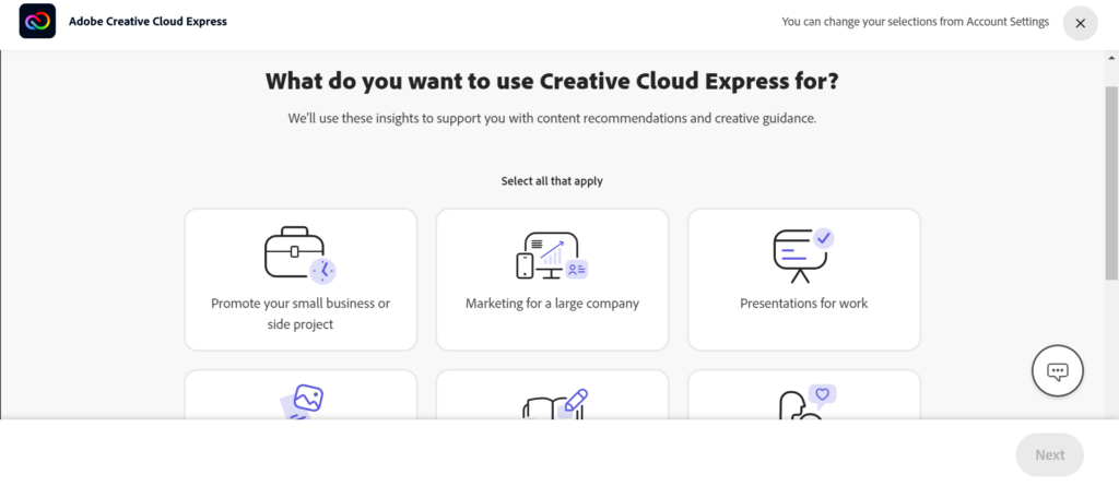 Intro to Adobe Creative Cloud Express - Ignite Studio at HEPL