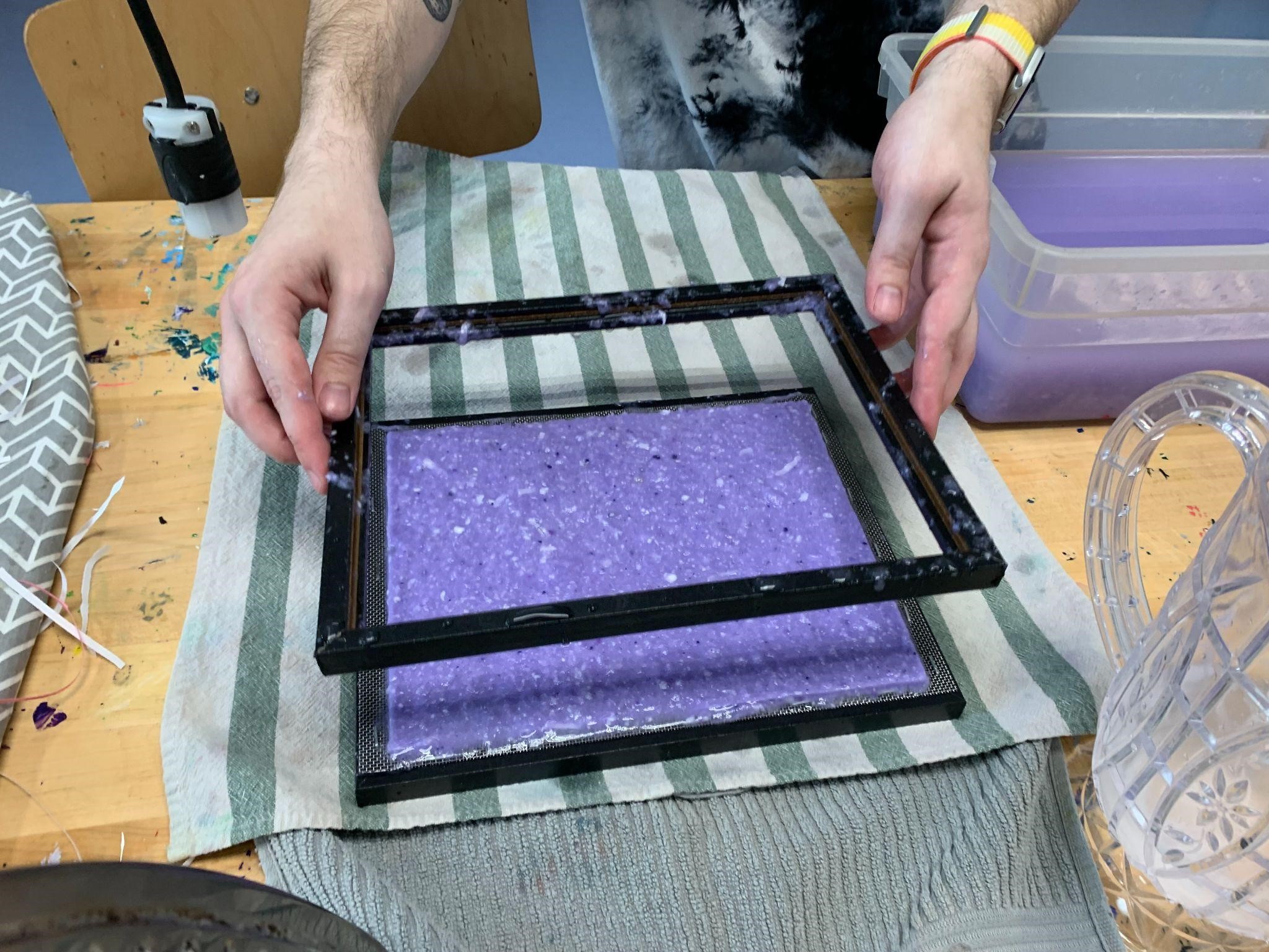 How to Make a Picture Frame Paper Mold - Ignite Studio at HEPL