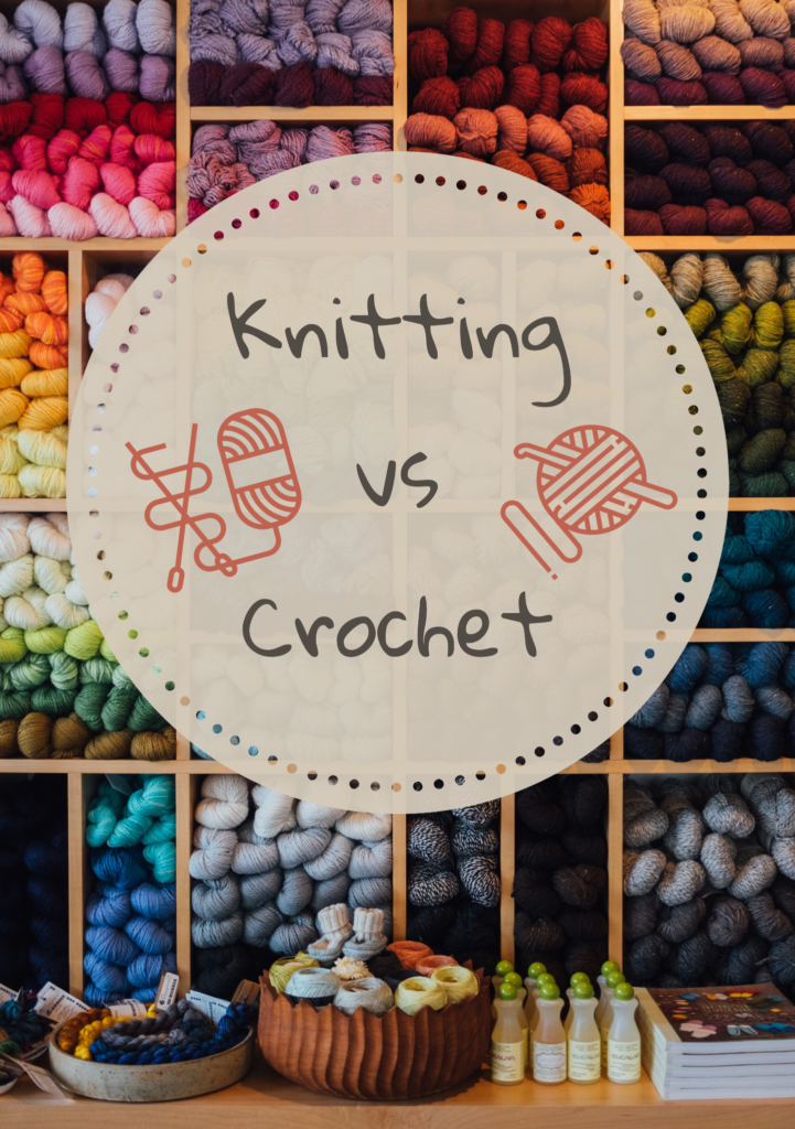 Knitting vs Crocheting, What's the Difference? - Ignite Studio at HEPL