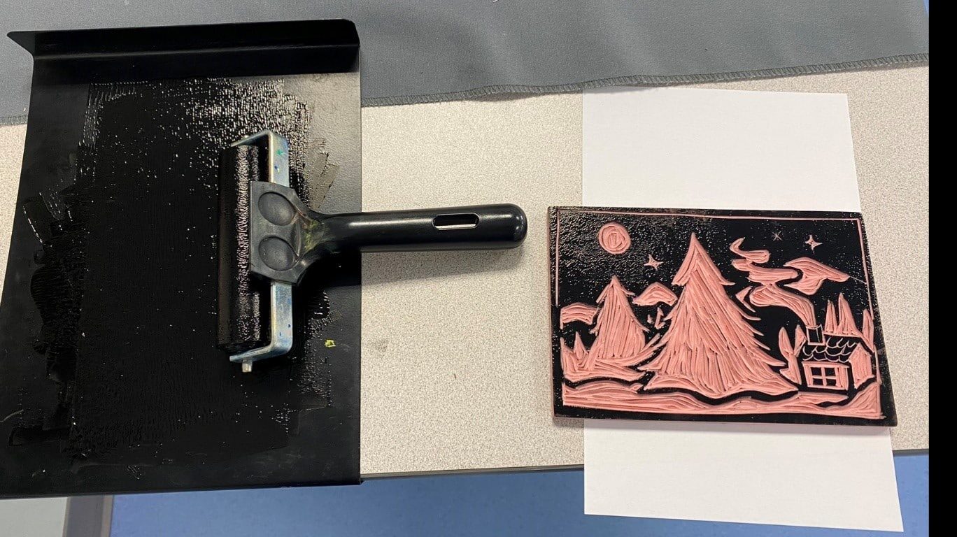 How to Do Multi-Color Relief Cut Prints - Ignite Studio at HEPL