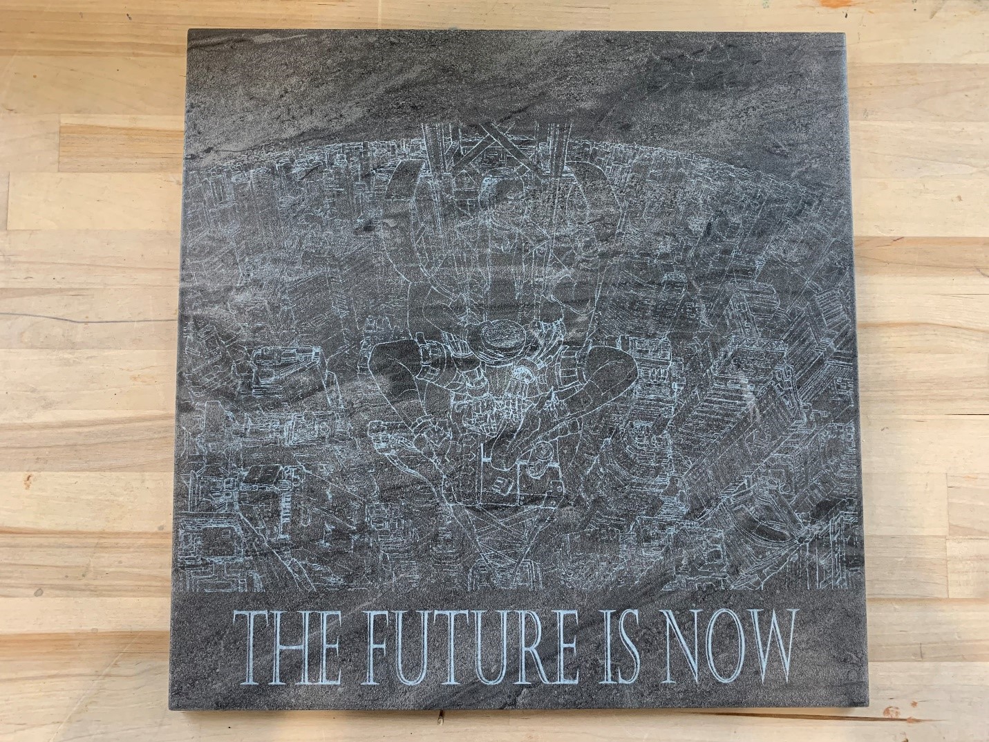 How to Laser Engrave Ceramic Tile and Galvanized Steel - Ignite Studio ...