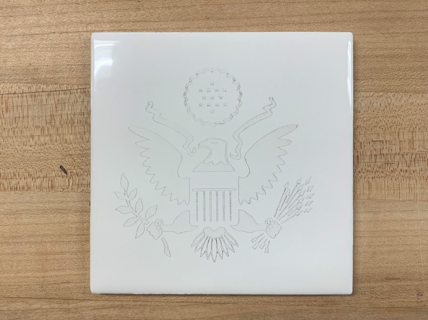 How to Laser Engrave Ceramic Tile and Galvanized Steel - Ignite Studio ...