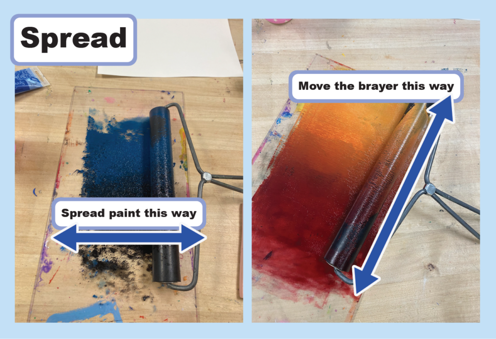 How to Make Gradient Relief Cut Prints - Ignite Studio at HEPL
